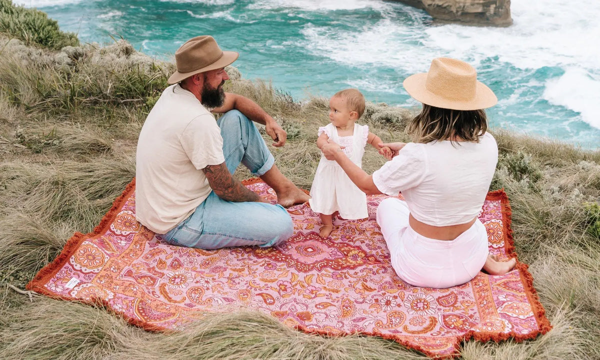 Premium Boho Picnic Rugs & Beach Umbrellas | Designed In Australia ...