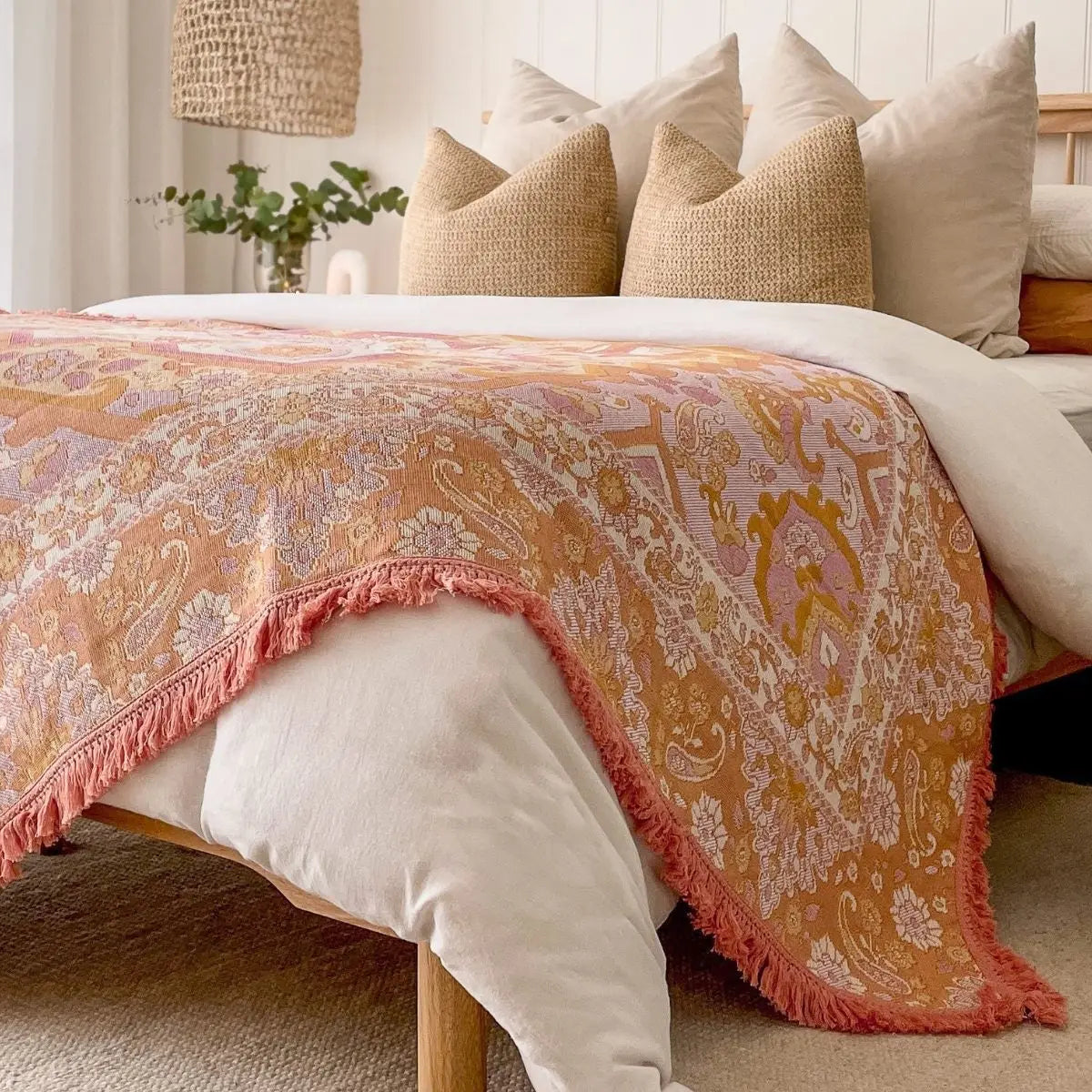 Woven Throws | Boho Blanket & Throw Rugs For Couches – ISLA Label Australia