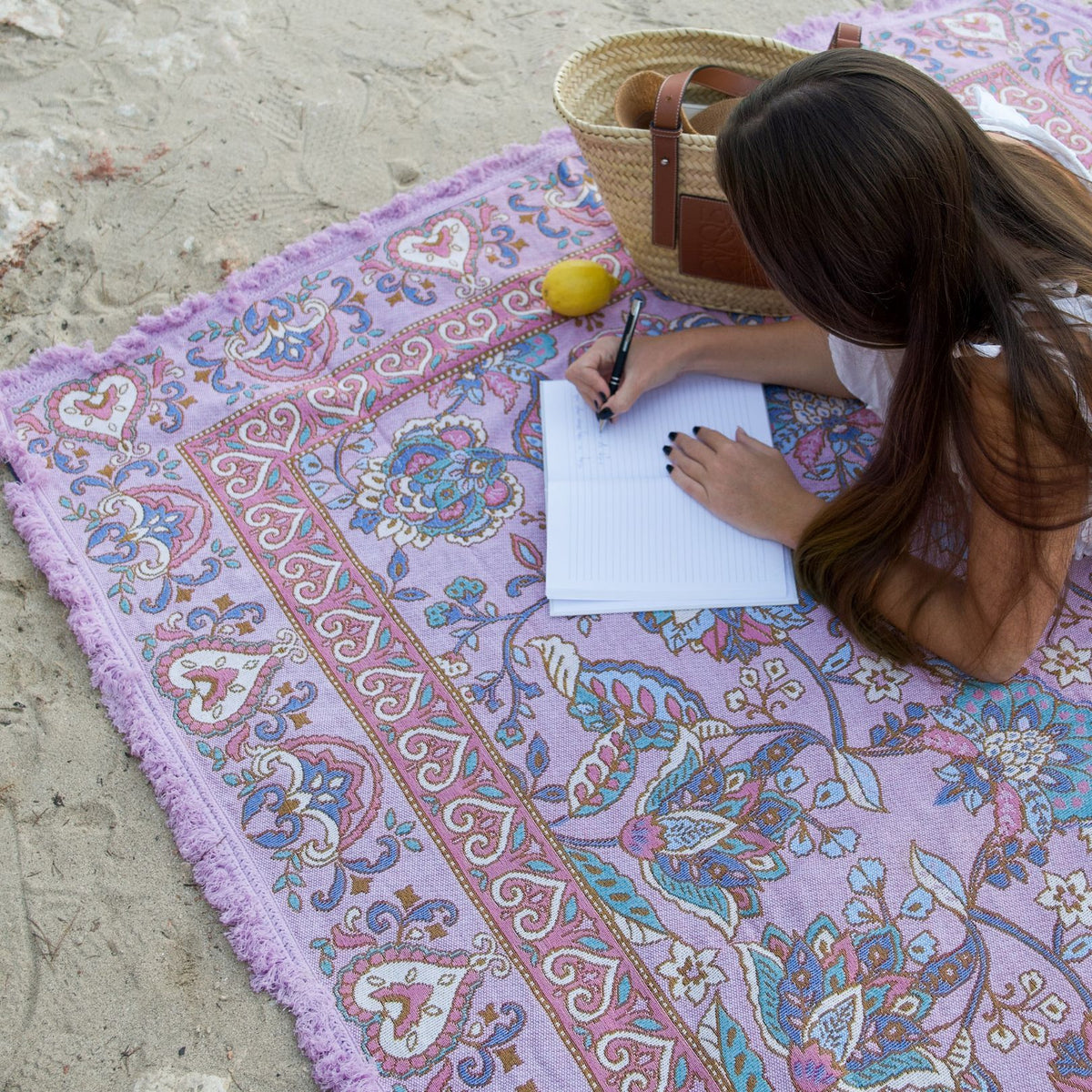 Beach Mats Australia | Large Boho Beach Blanket & Woven Beach Rugs – ISLA