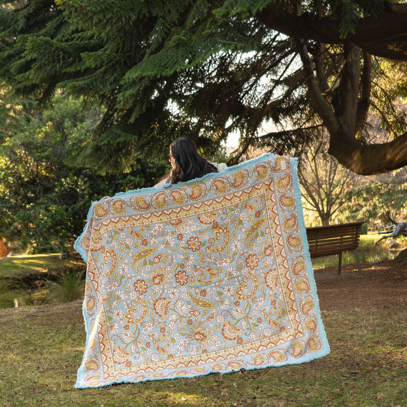 Boho Picnic Rugs, Beach Umbrellas, Towels, Cabanas, Bags & Chairs ...