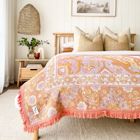 Sundown Bohemian Picnic Rug | Shop XL Boho Picnic Blankets Australia – ISLA