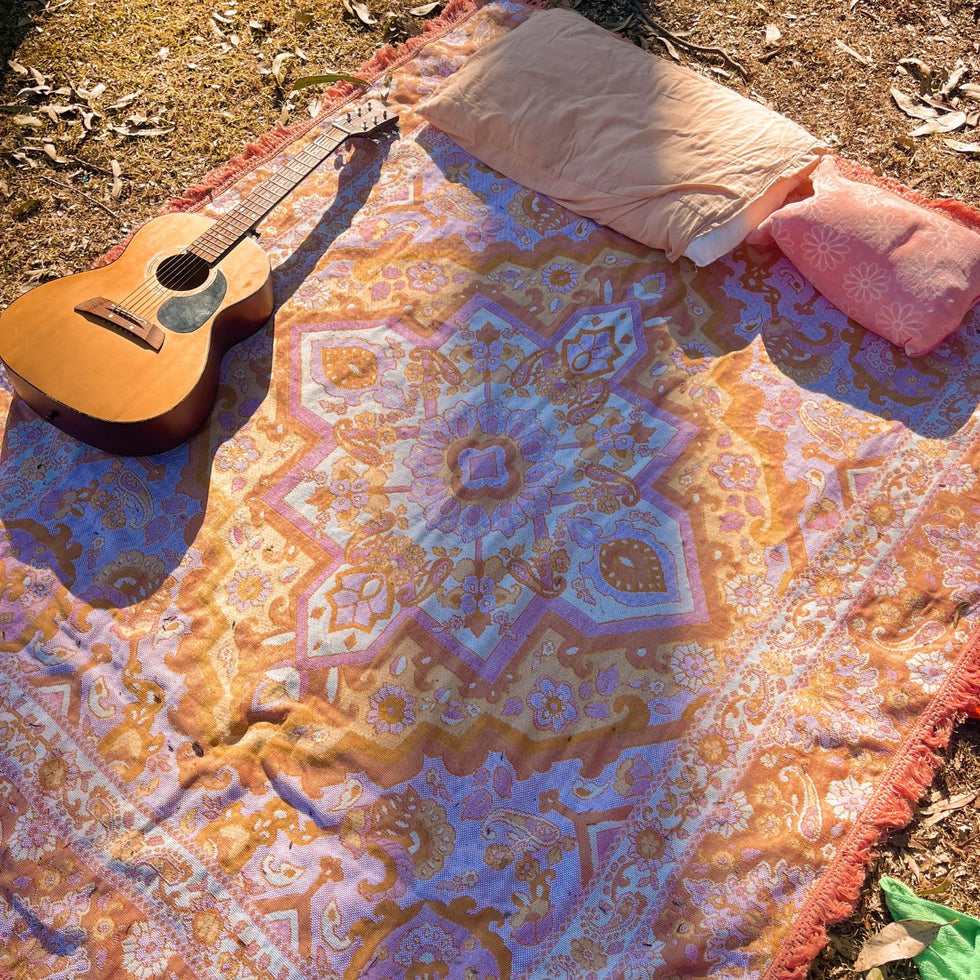 Sundown Bohemian Picnic Rug | Shop XL Boho Picnic Blankets Australia ...